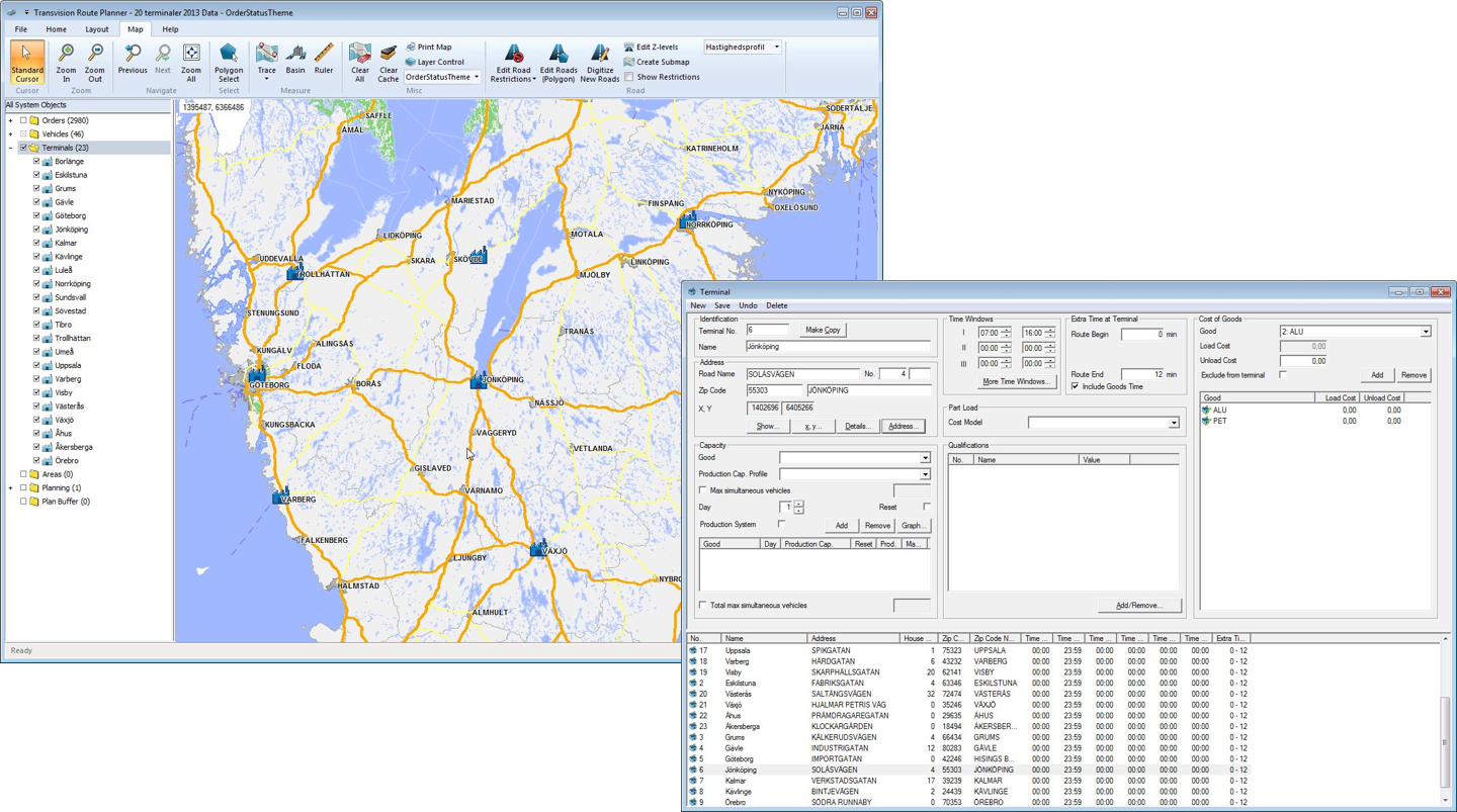 ITrack AMCS Route Planner ITrack ITrack AMCS Route Planner ITrack
